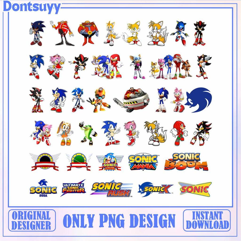 Super sonic characters png bundle, sonic x super sonic png - High ...