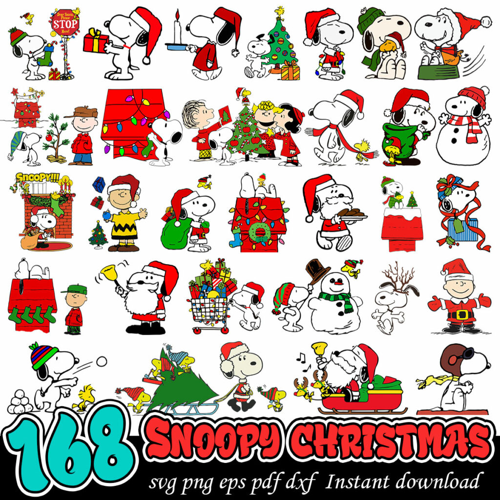 Snoopy dog Christmas svg bundle, snoopy dog shirt svg, snoopys ...
