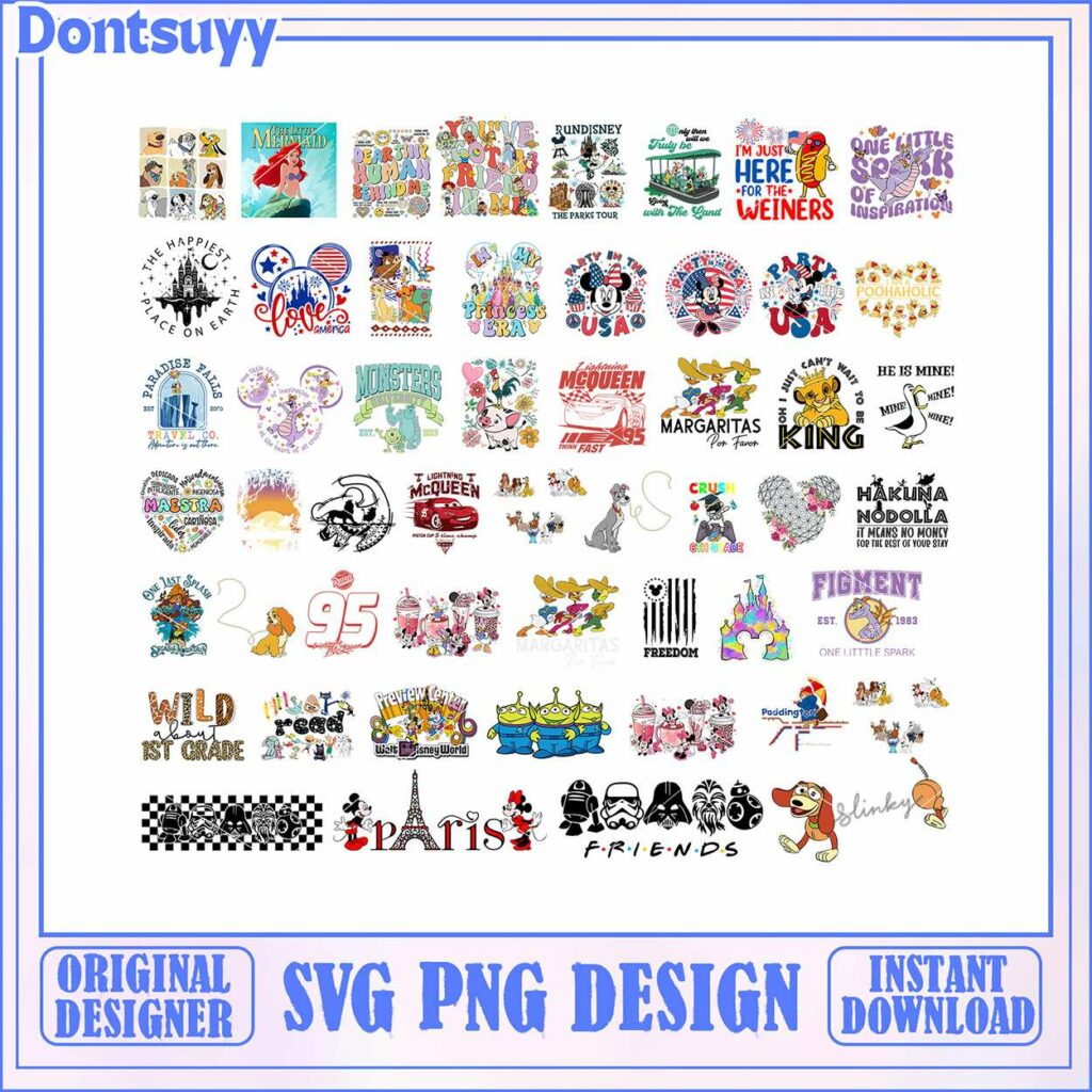 Disney cartoon svg big bundle, disney mickey cartoon svg - High-quality ...