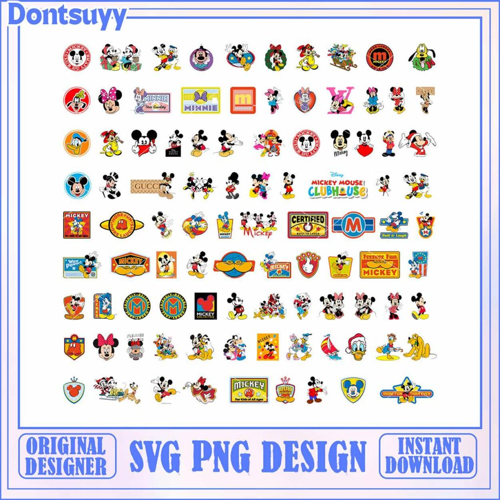 Disney Mickey new svg bundle, mickey mouse svg, new mickey mouse club ...