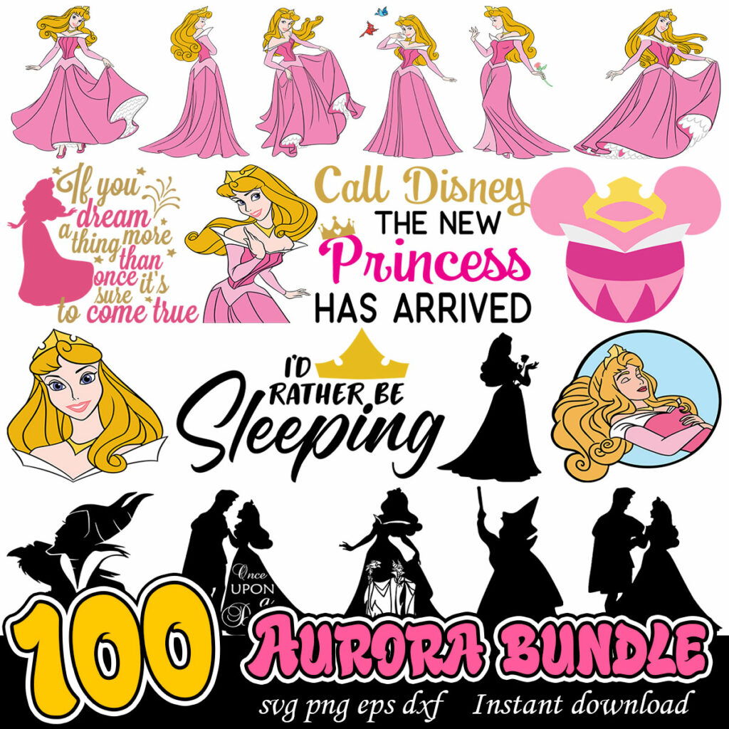 Aurora disney princess quotes bundle svg, aurora princess svg - High ...