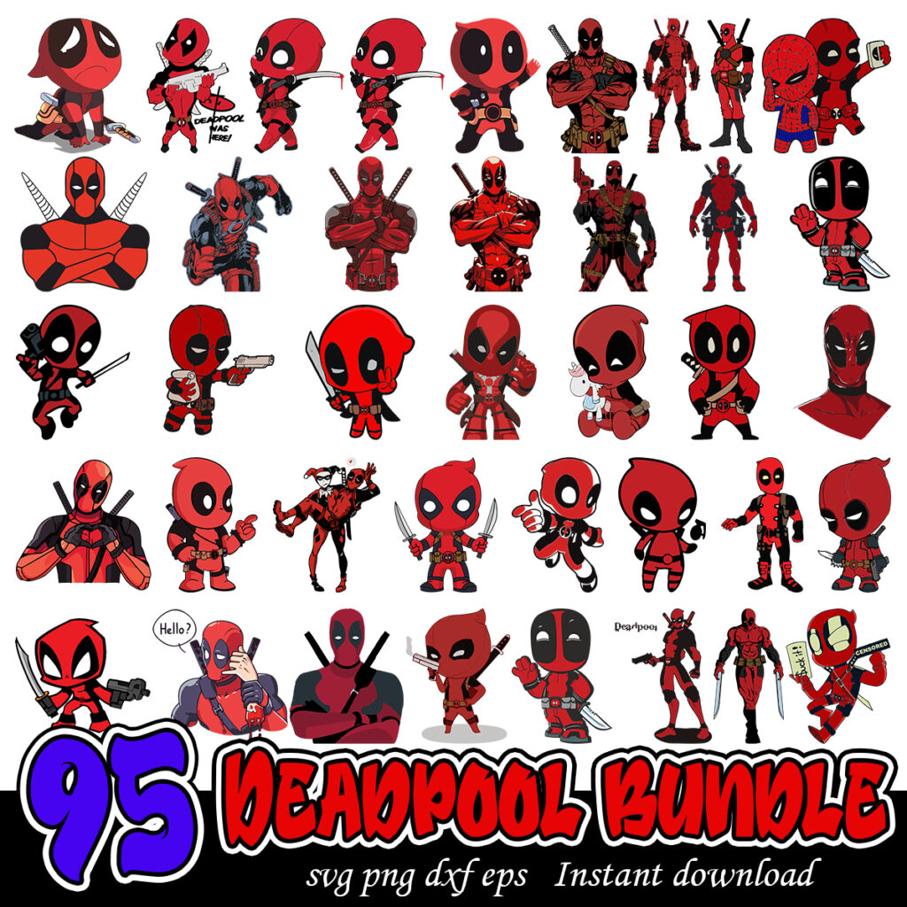 Deadpool marvel svg bundle design, comic marvel deadpool svg - High ...