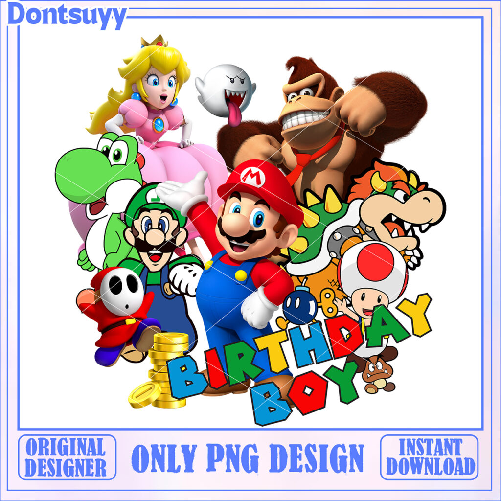 Super mario birthday boy png, super mario odyssey png - High-quality ...