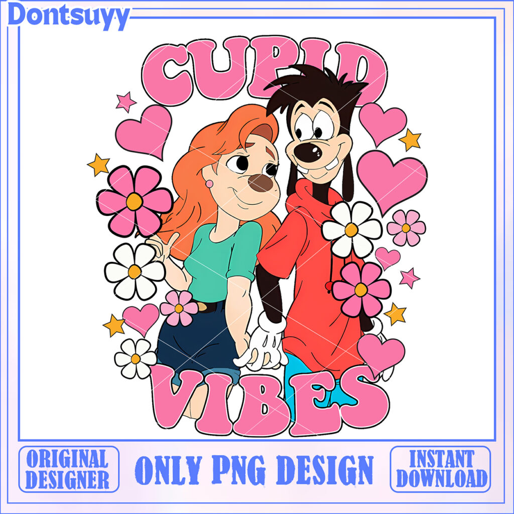 Max and Roxanne cupid vibe valentine flowers PNG, roxanne and max PNG ...