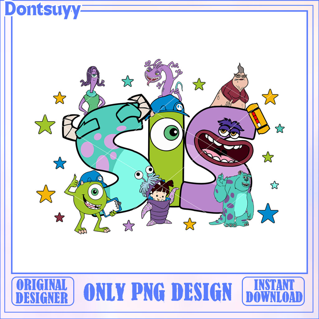 Disney Monsters Inc friends sis png , monsters inc characters png ...