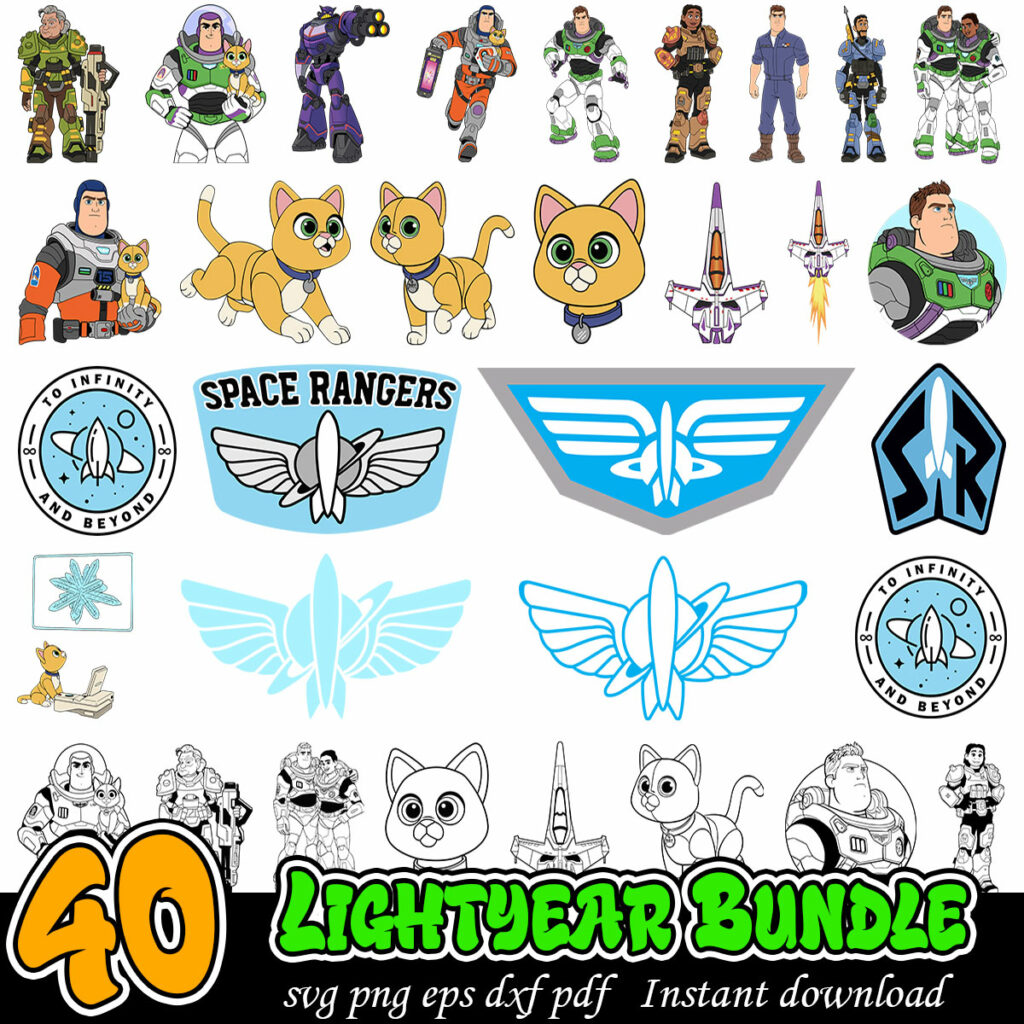 Lightyear toy story svg bundle, buzz lightyear toy story toy svg - High ...