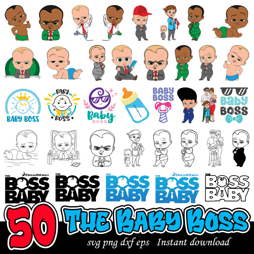 The Baby Boss characters png bundle, jimbo the boss baby png - High ...