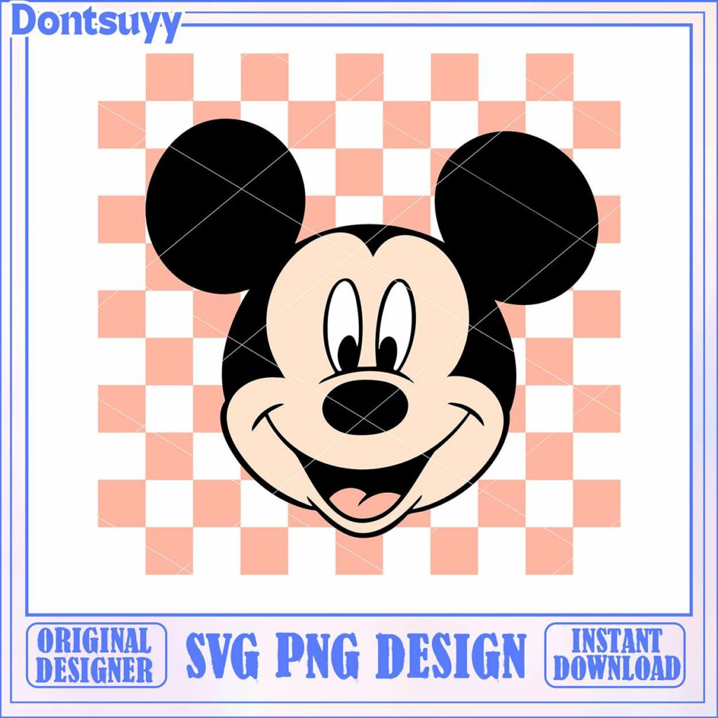 Mickey Mouse SVG PNG Design Downloadable Art, Perfect for Crafts - High ...