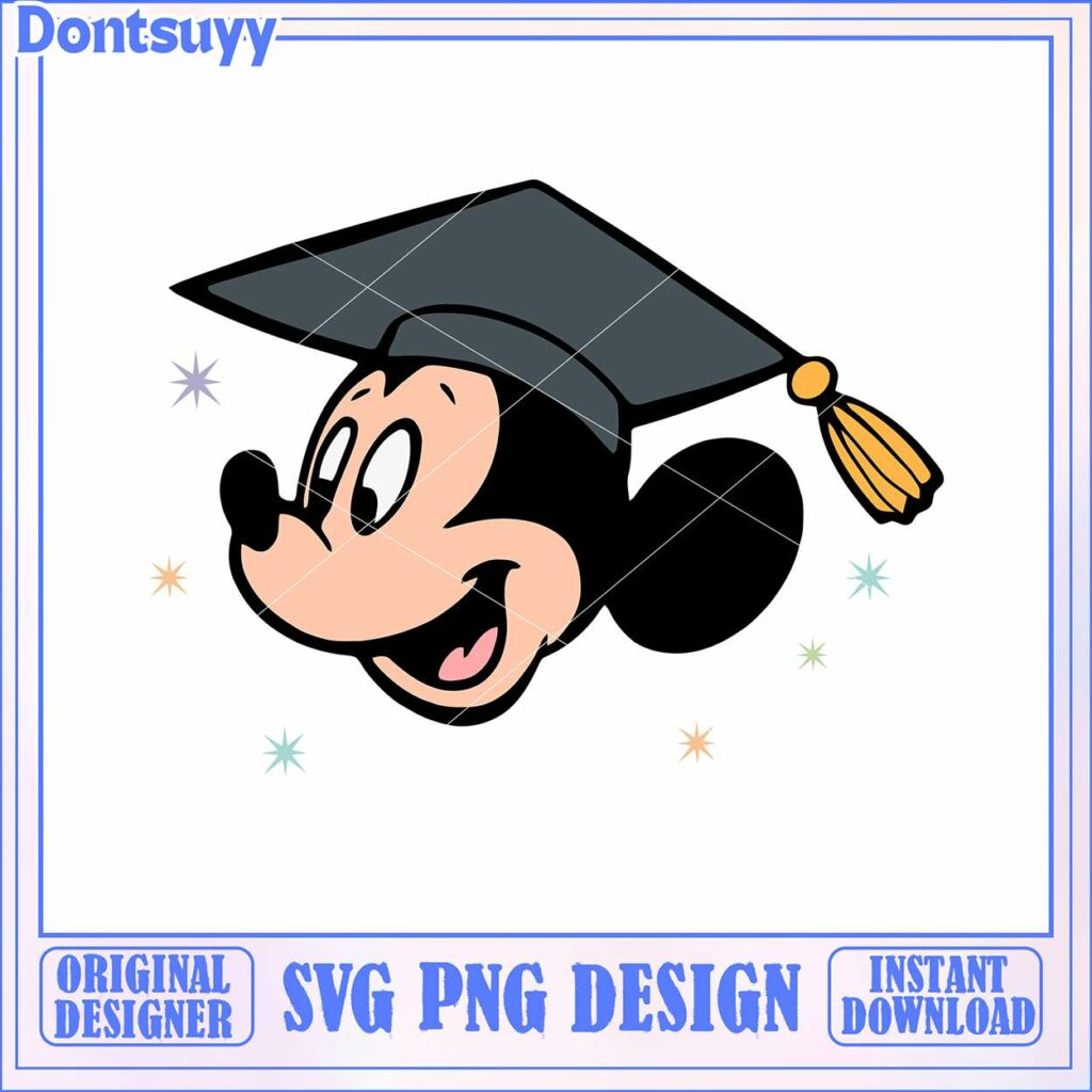 Mickey Mouse graduate design, perfect for celebration decor - High ...