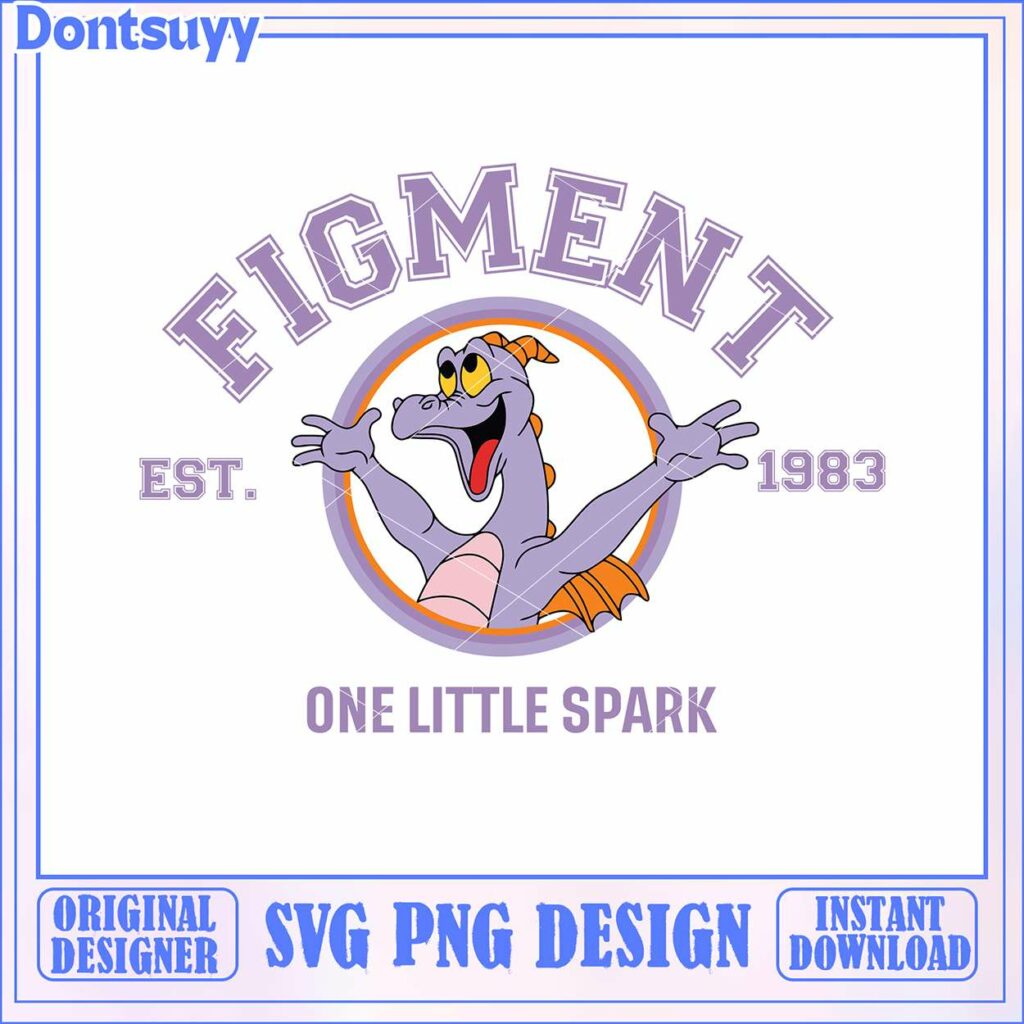Figment the Dragon Design, perfect for fun projects and more - High ...
