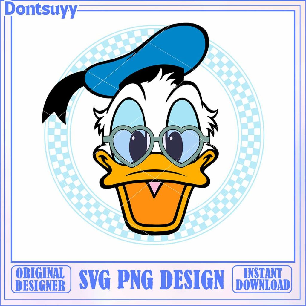 Donald Duck SVG PNG Design - High-quality SVG and PNG files for ...