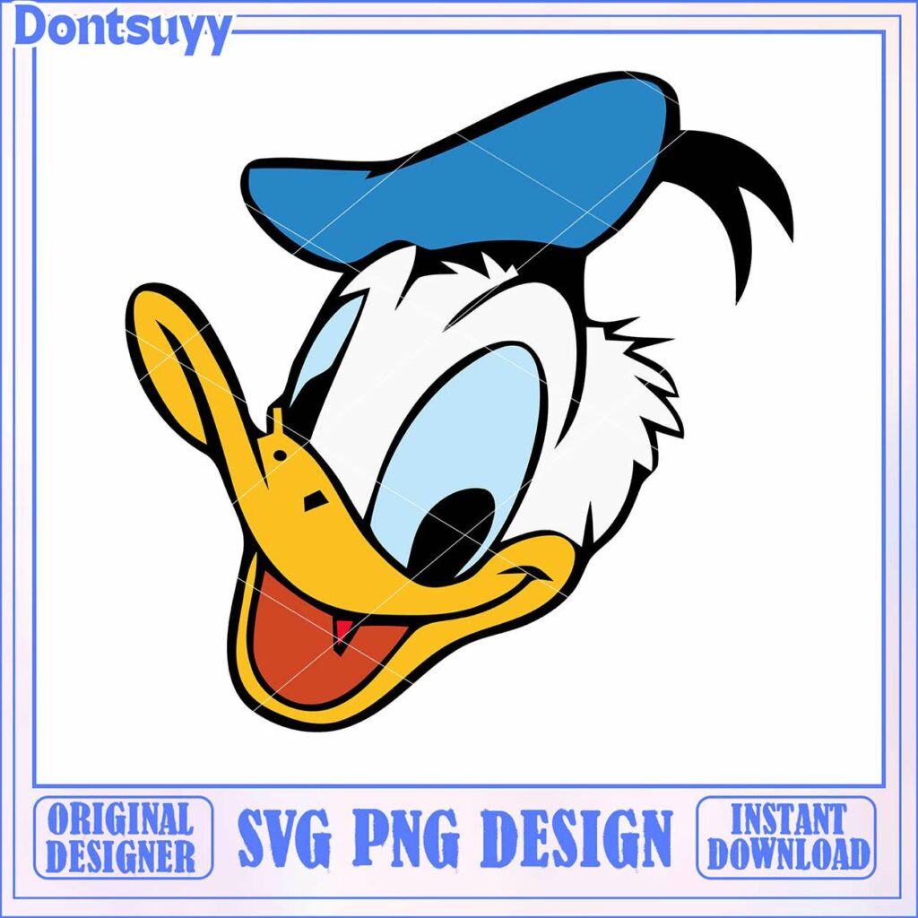 Donald Duck character design, perfect for crafts and projects - High ...