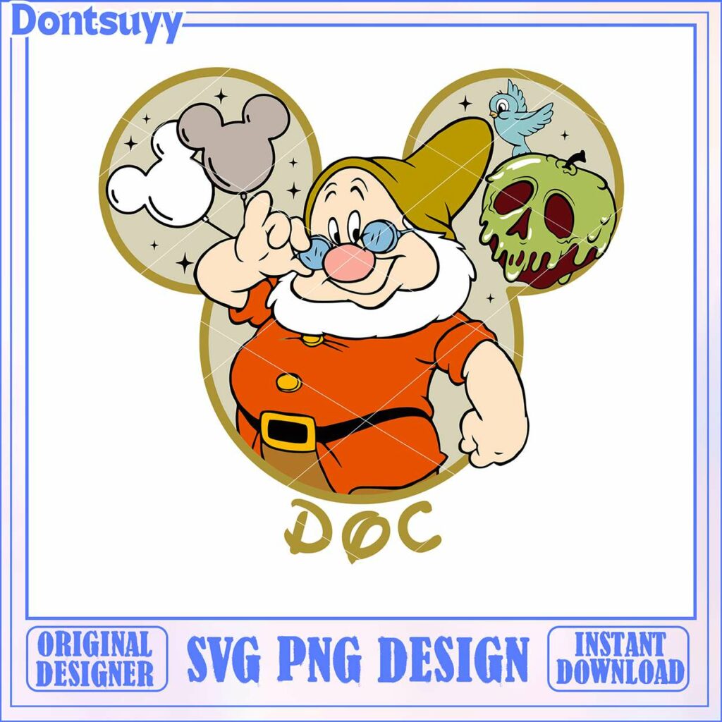 Doc Disney SVG PNG Design Download - High-quality SVG and PNG files for ...