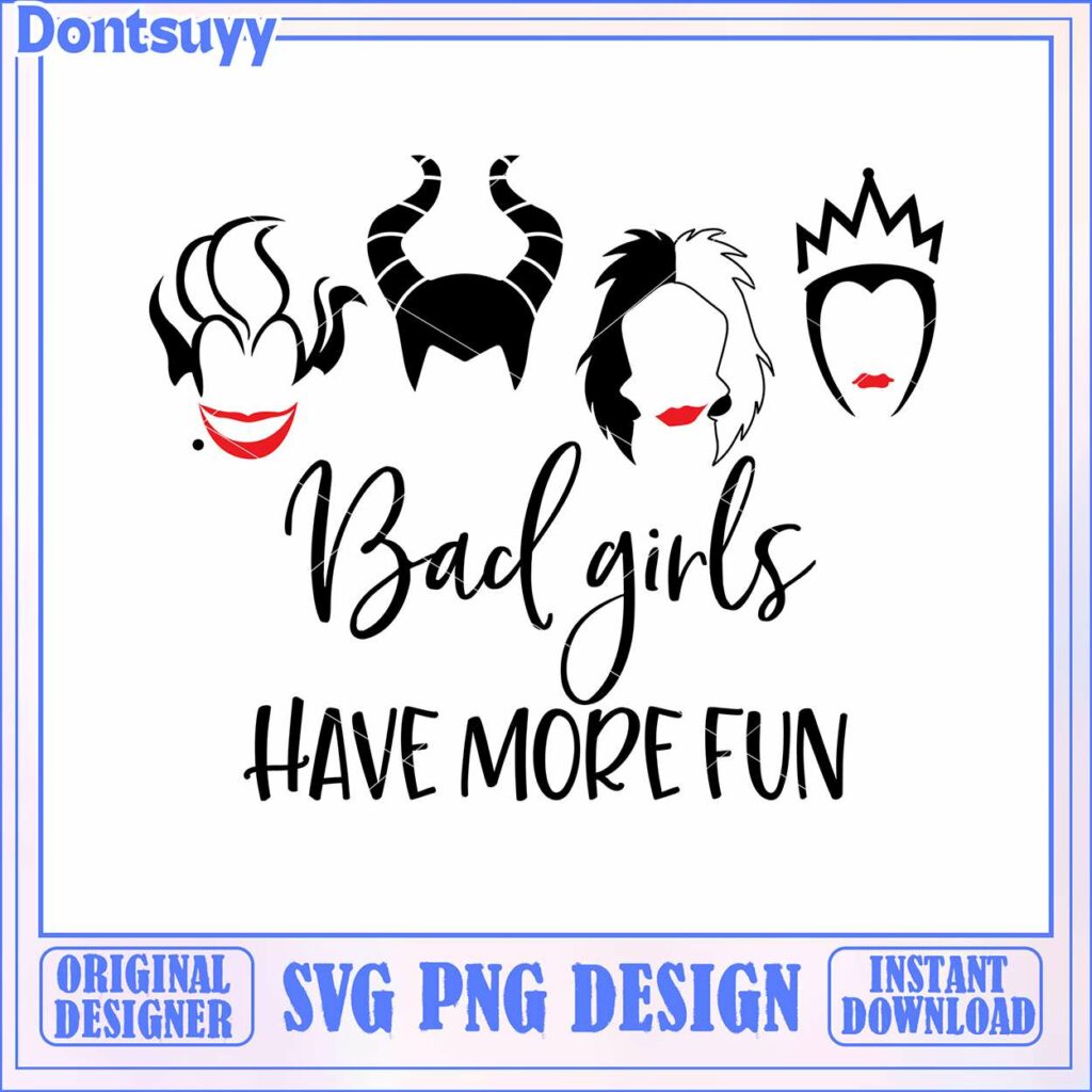 Disney Villain SVG PNG Design - High-quality SVG and PNG files for ...
