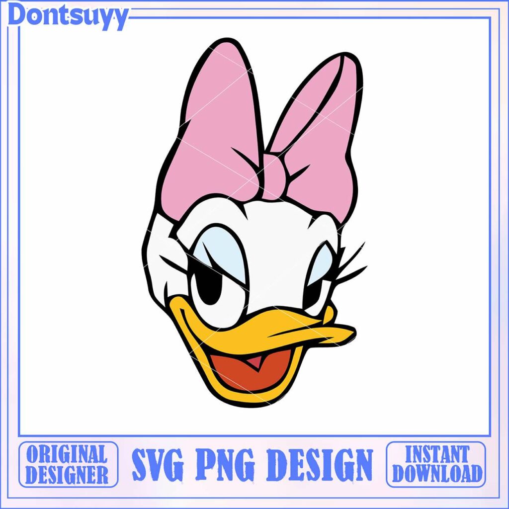 Daisy Duck SVG PNG Design Download - High-quality SVG and PNG files for ...