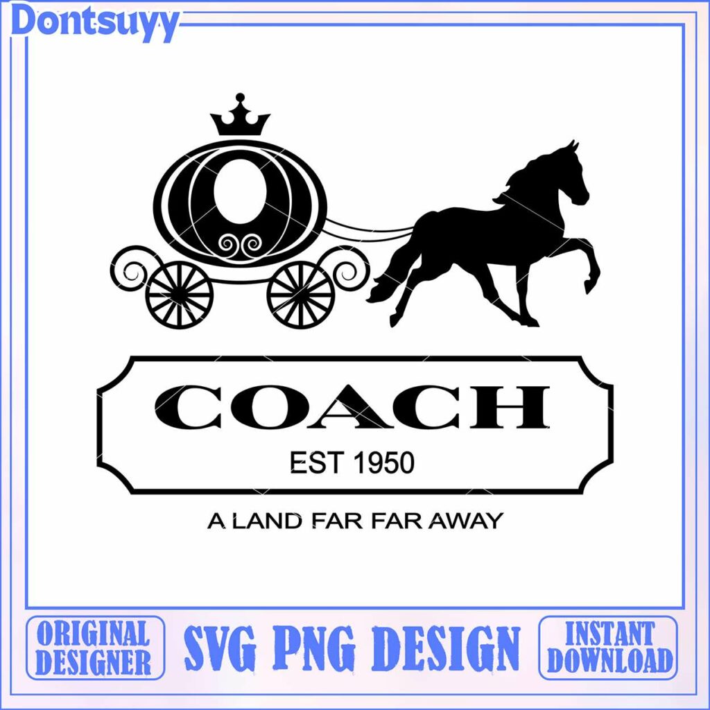 Coach Carriage SVG PNG Design Instant Download - High-quality SVG and ...