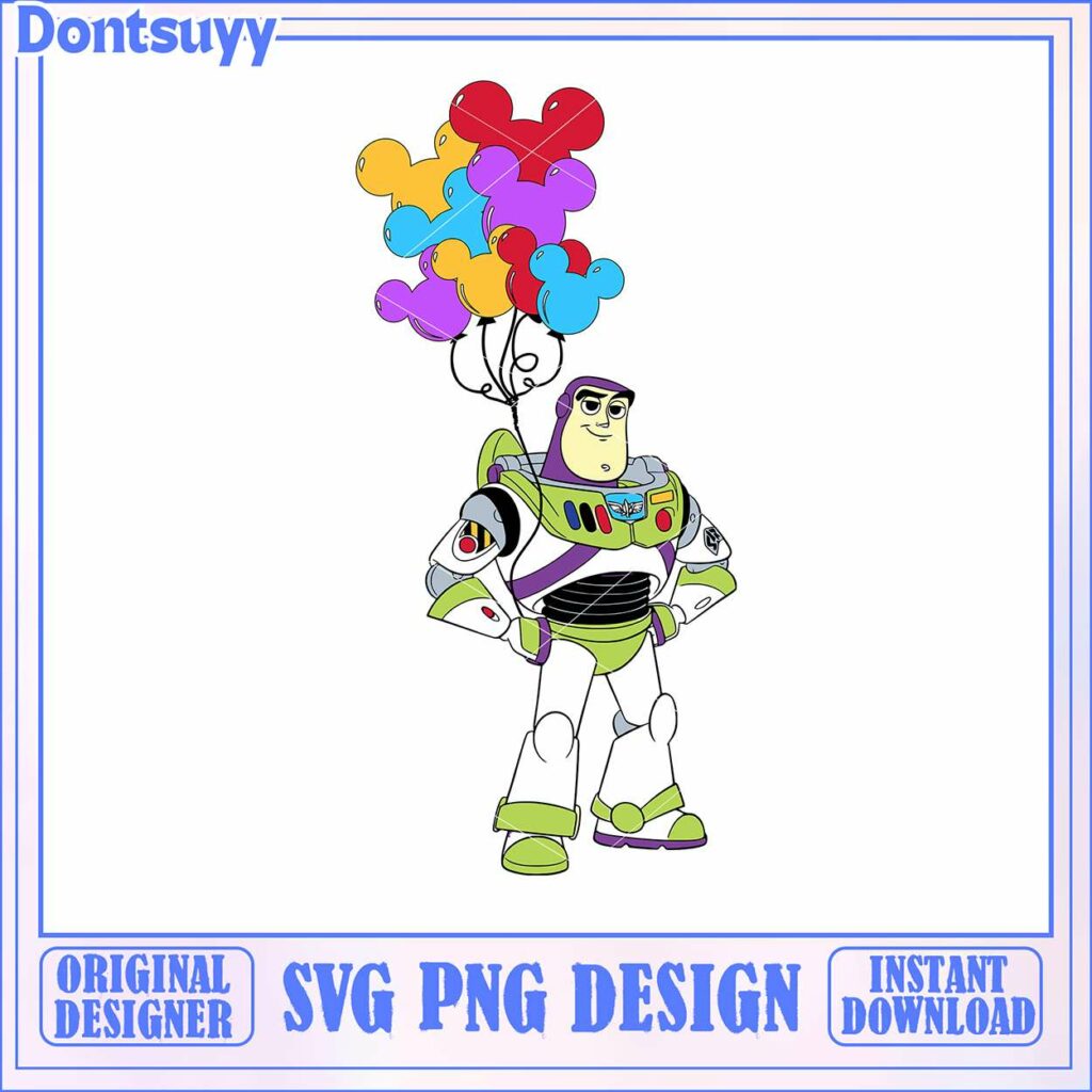 Buzz Lightyear SVG PNG Design - High-quality SVG and PNG files for ...