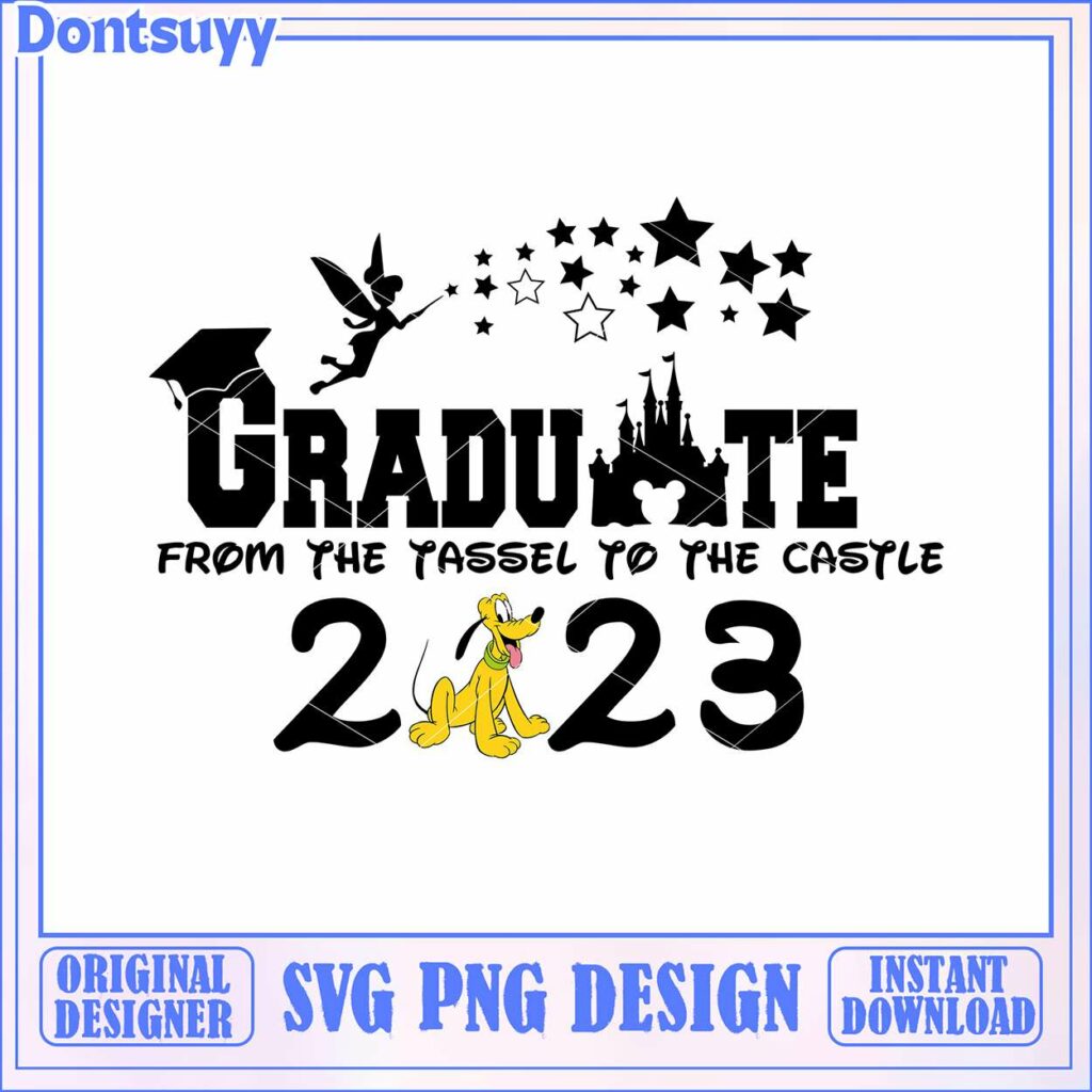 2023 Grad Disney SVG PNG Design - High-quality SVG and PNG files for ...