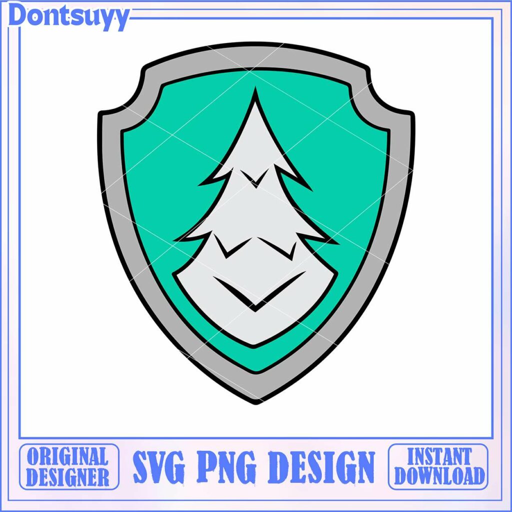 Tree Shield Design, Ideal for Crafting and Digital Projects - High ...