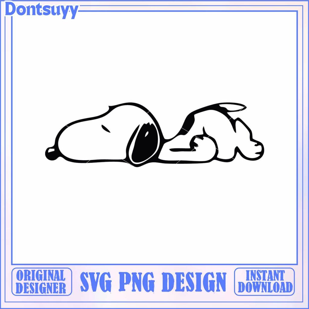 Sleeping Dog SVG PNG Design, Perfect for Pet Lovers Projects - High ...