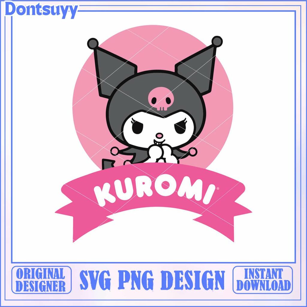 Kuromi SVG PNG Design, Instant Download - High-quality SVG and PNG ...