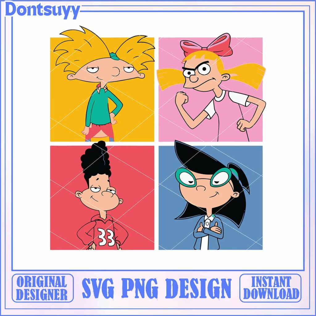 Kids cartoon character designs for SVG PNG, fun art for all ages - High ...