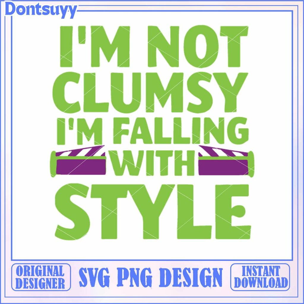 Falling with Style SVG, PNG Design for Download - High-quality SVG and ...