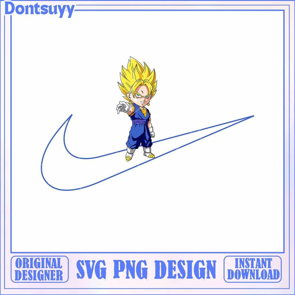 Super Saiyan Character Graphic, High Quality SVG and PNG Download ...