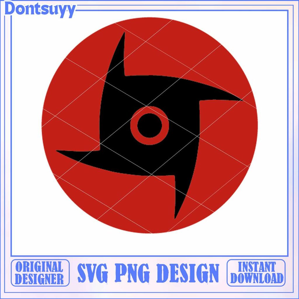 Red Sharingan Eye SVG PNG Design - High-quality SVG and PNG files for ...