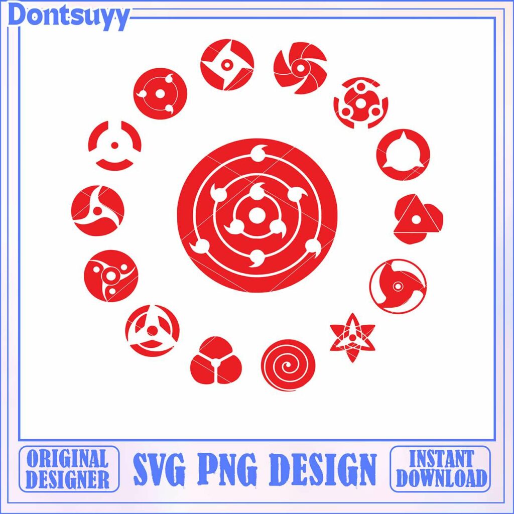 Red Circle Symbols Collection Unique Svg And Png Design Download High Quality Svg And Png