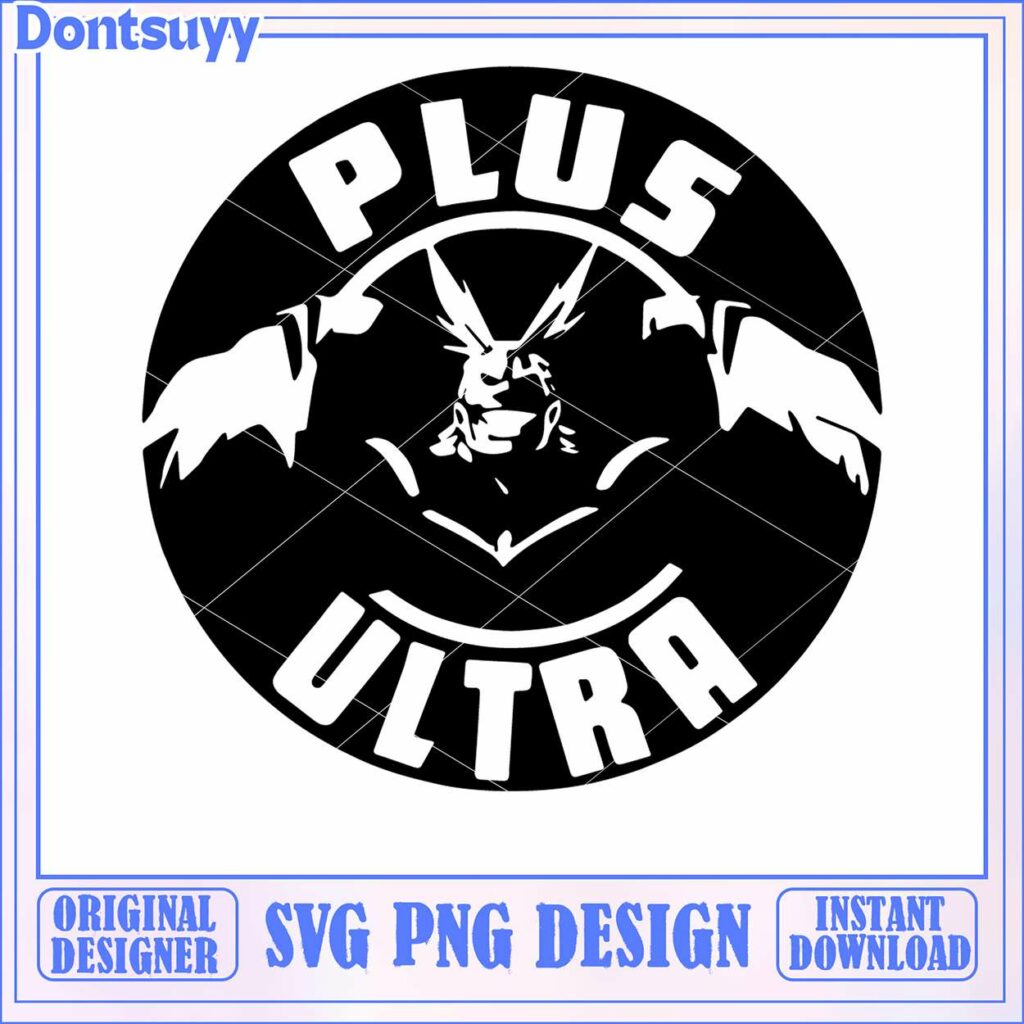 Plus Ultra SVG PNG Design Instant Download - High-quality SVG and PNG ...