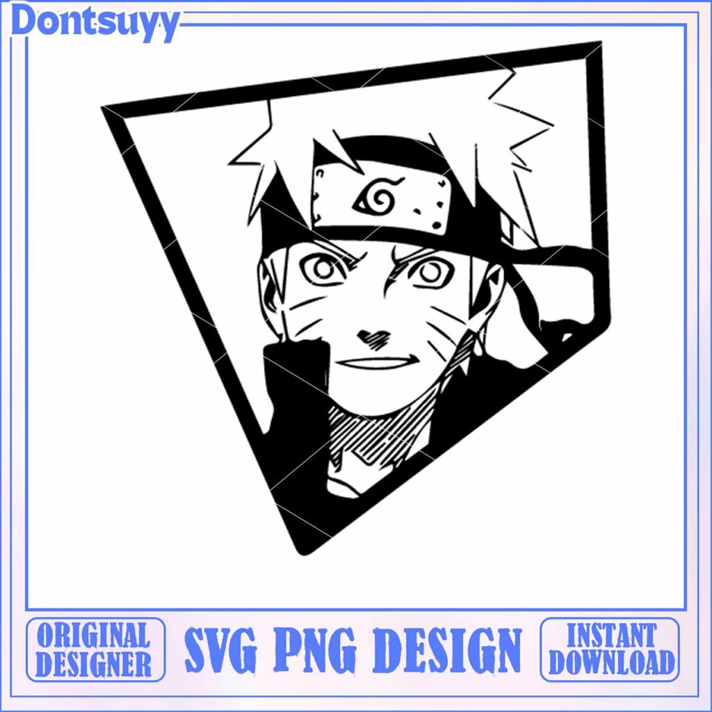 Naruto SVG PNG Design Download, Unique Art for Anime Fans - High ...