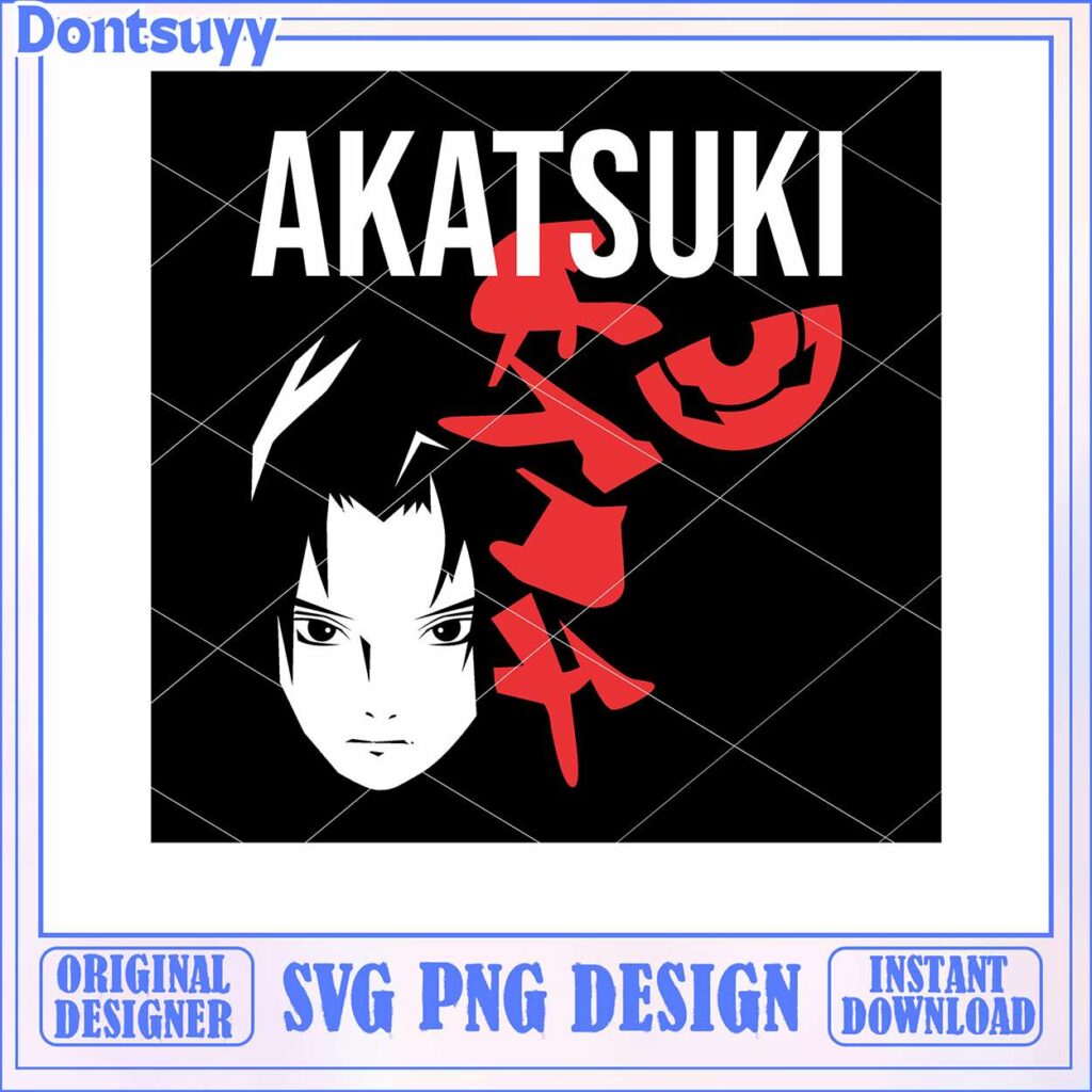 Akatsuki design featuring unique character art, ideal for fans - High ...