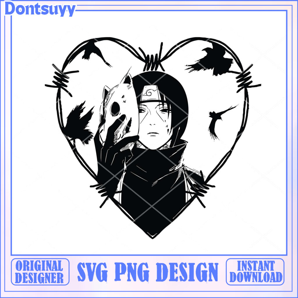 Itachi Mask SVG PNG Design - High-quality SVG and PNG files for ...