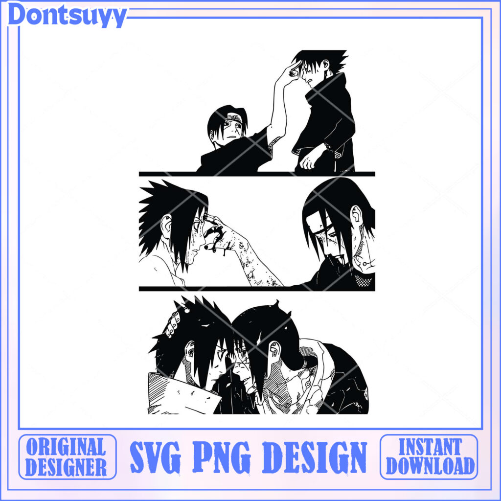 Itachi Sasuke SVG PNG - High-quality SVG and PNG files for creative ...