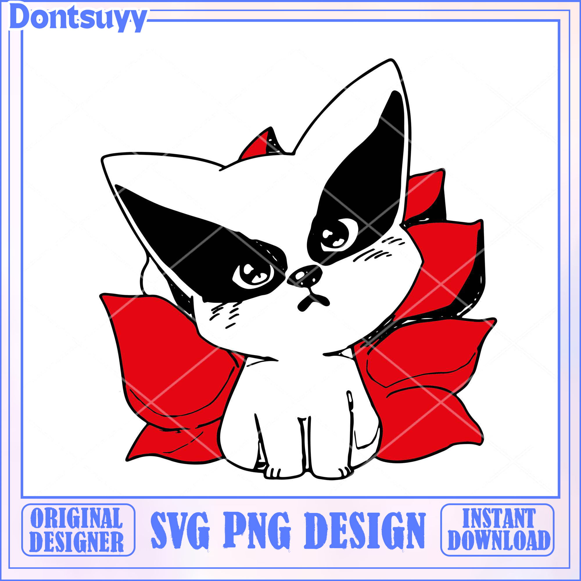 Cute Cat SVG PNG Design - High-quality SVG and PNG files for creative ...