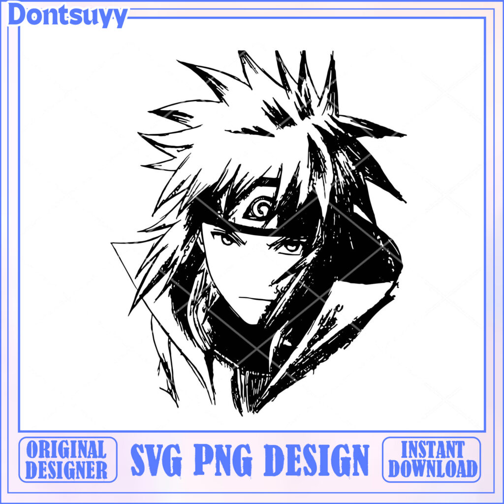 Anime SVG PNG Design - High-quality SVG and PNG files for creative ...