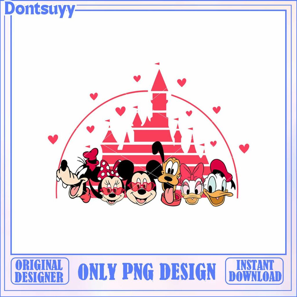 Magical Disney Friends PNG Design for Instant Download - High-quality ...