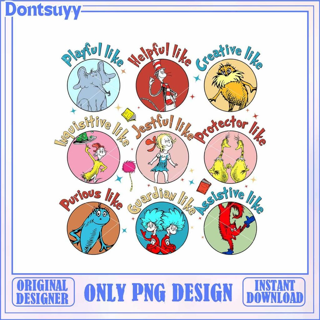 Colorful Character Traits PNG Set for Creative Projects - Download ...