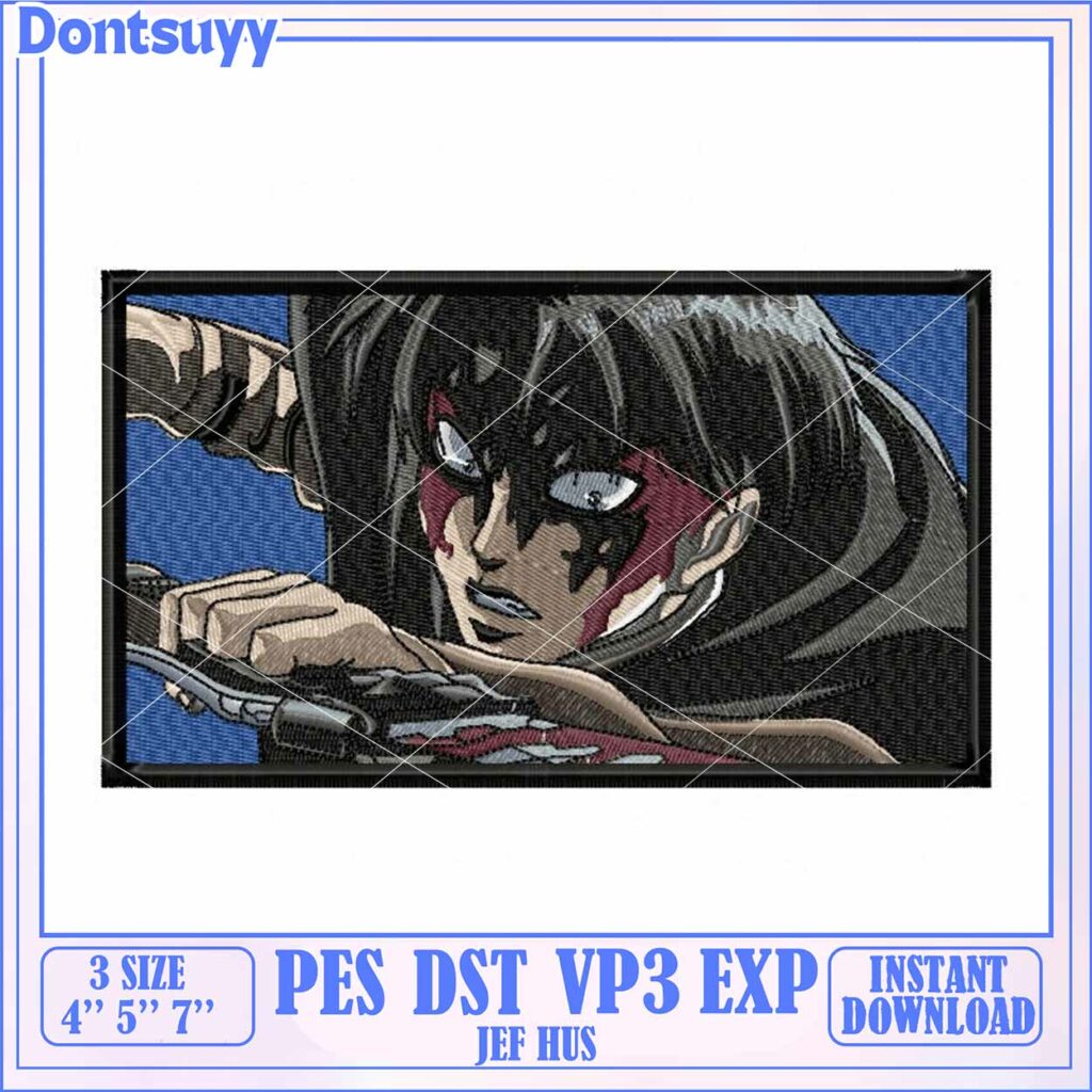 Embroidery Character Design Instant Download PES DST VP3 EXP - High ...