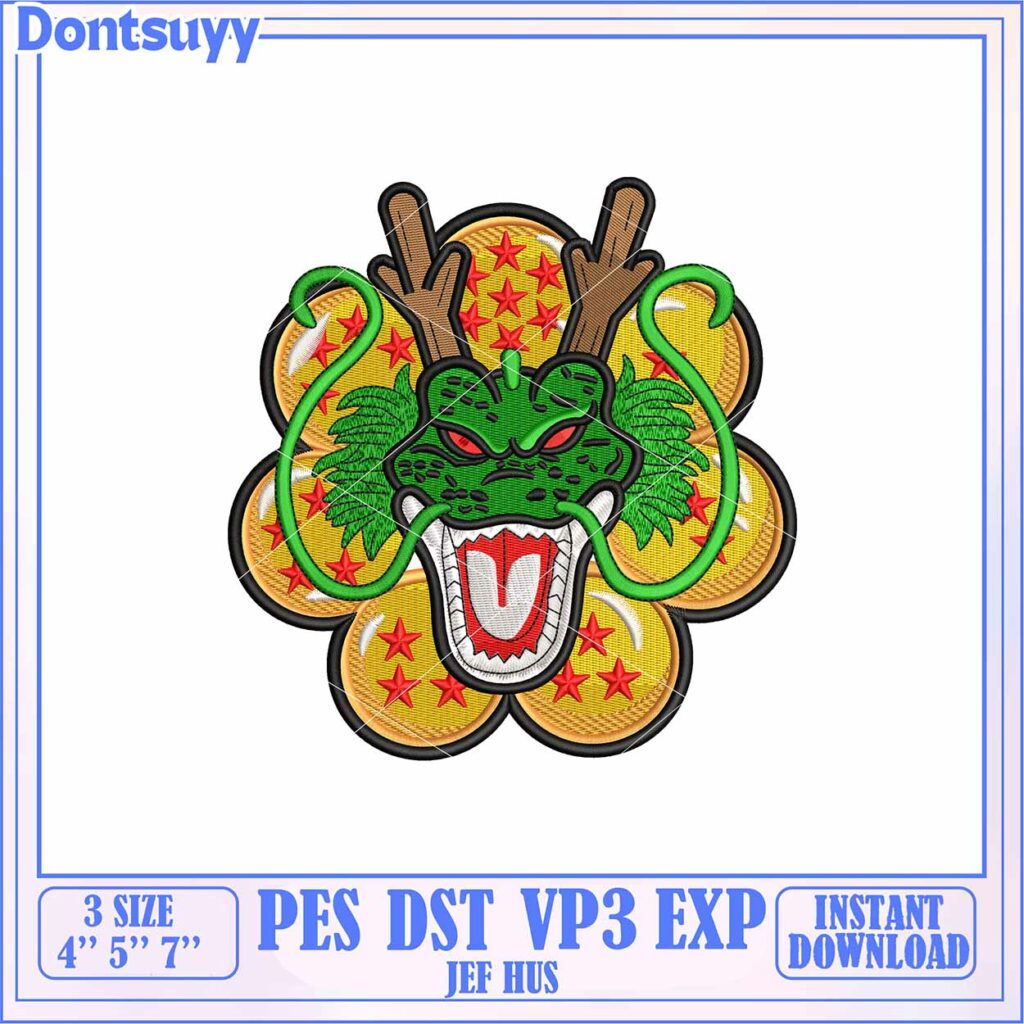 Dragon Embroidery Design Instant Download for Craft Projects - High ...