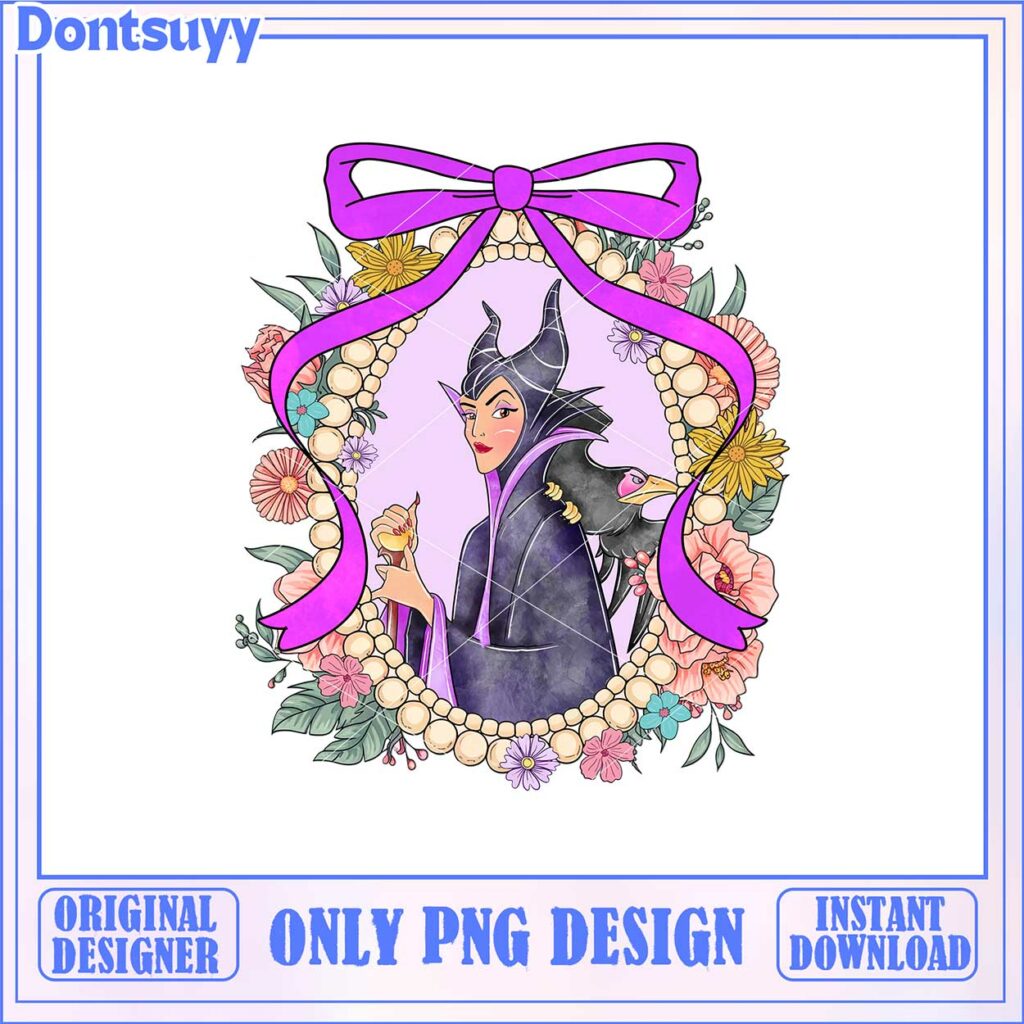 Magical Floral PNG Art Design of Enchanted Character for Download ...