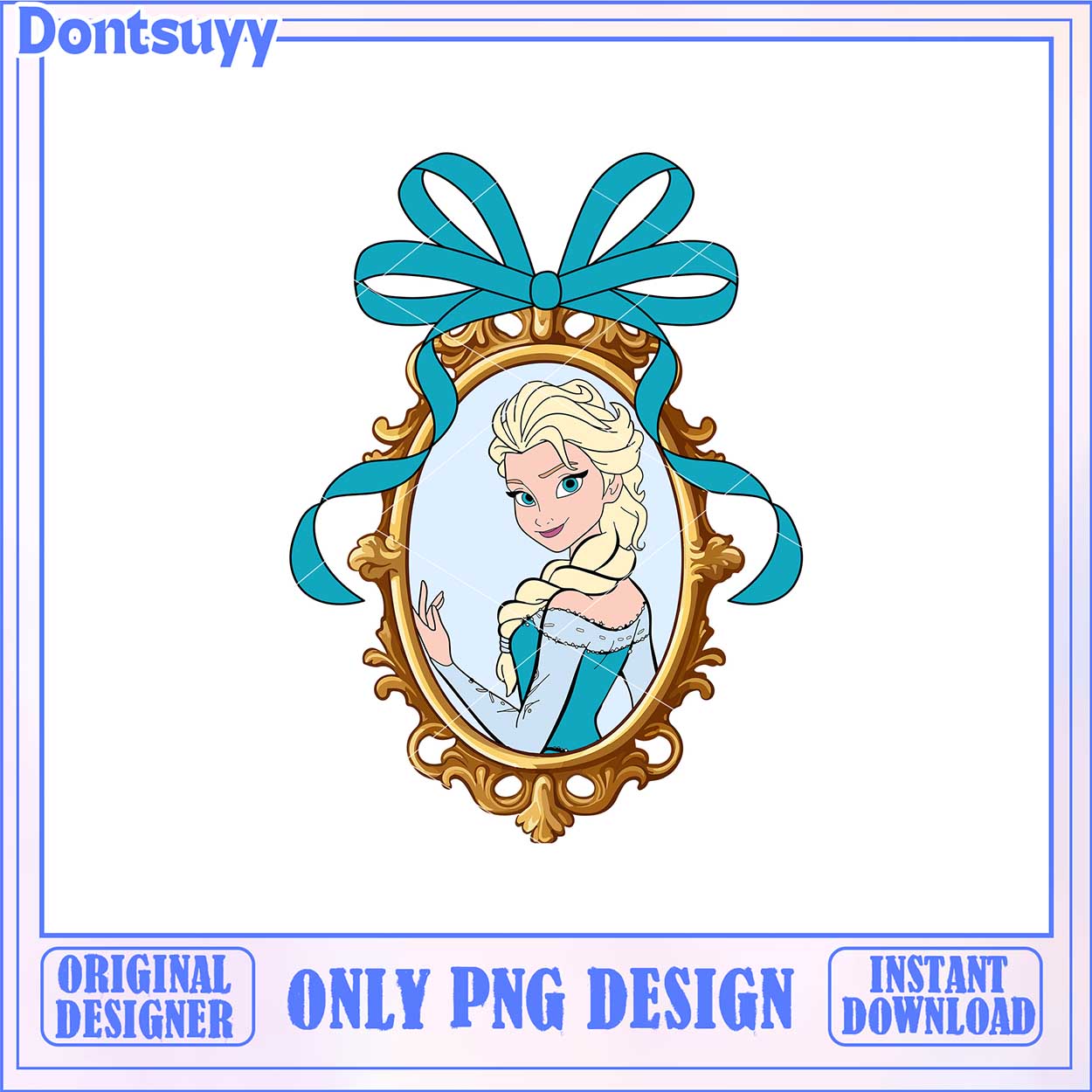 Frozen Princess Elsa PNG Art Digital Download for Crafts and Designs ...