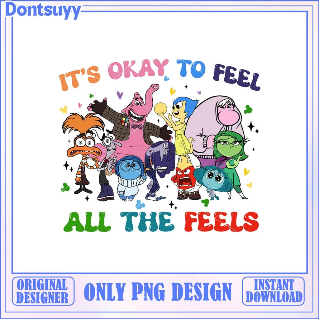 Feel Emotions Character Design PNG Fun Instant Download Product - High ...