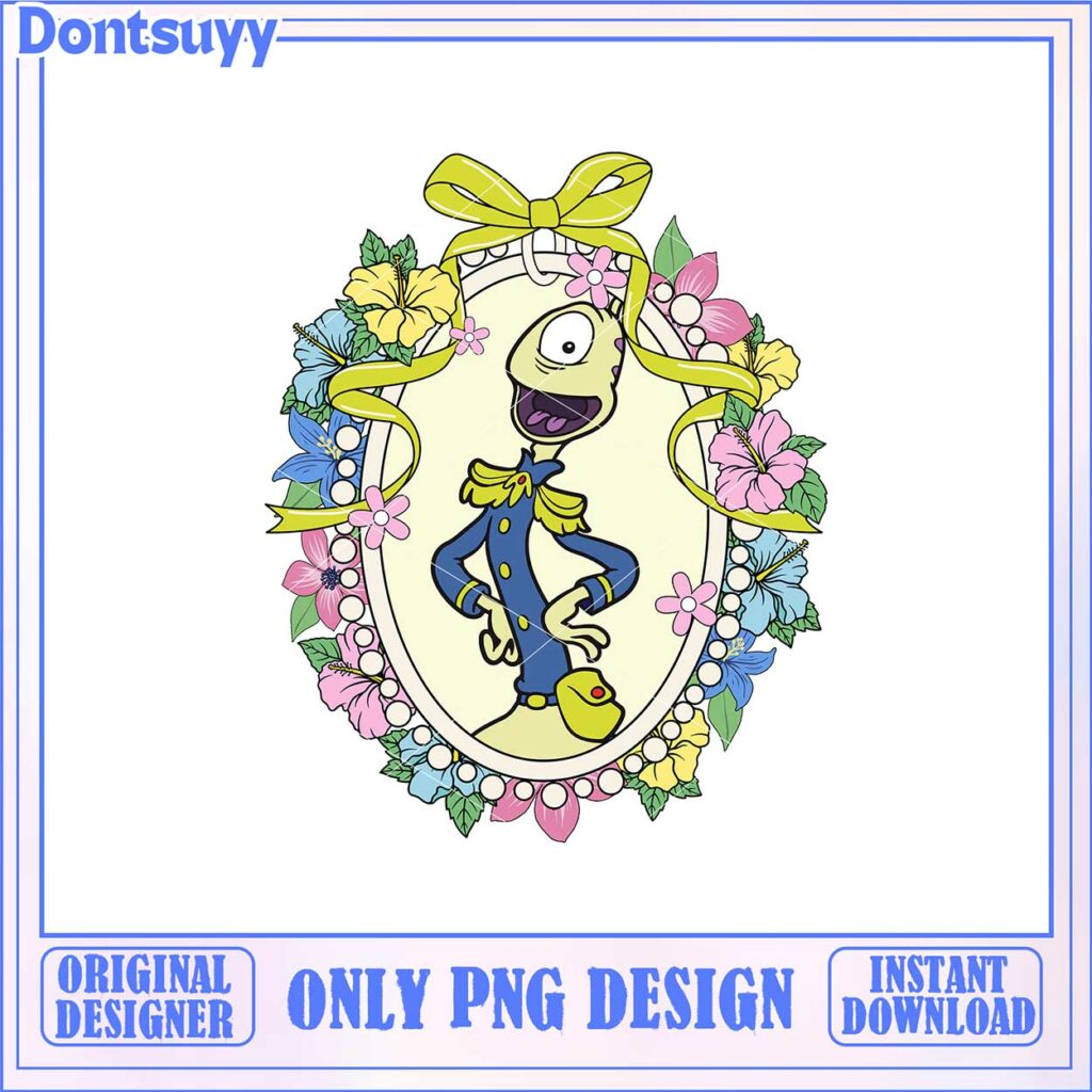 Colorful Cartoon Character PNG Design for Instant Downloadable Art ...