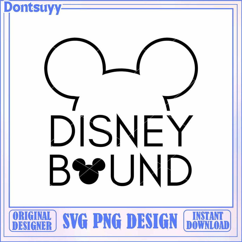 Disney Bound SVG Product Design for Creative Downloads Online - High ...