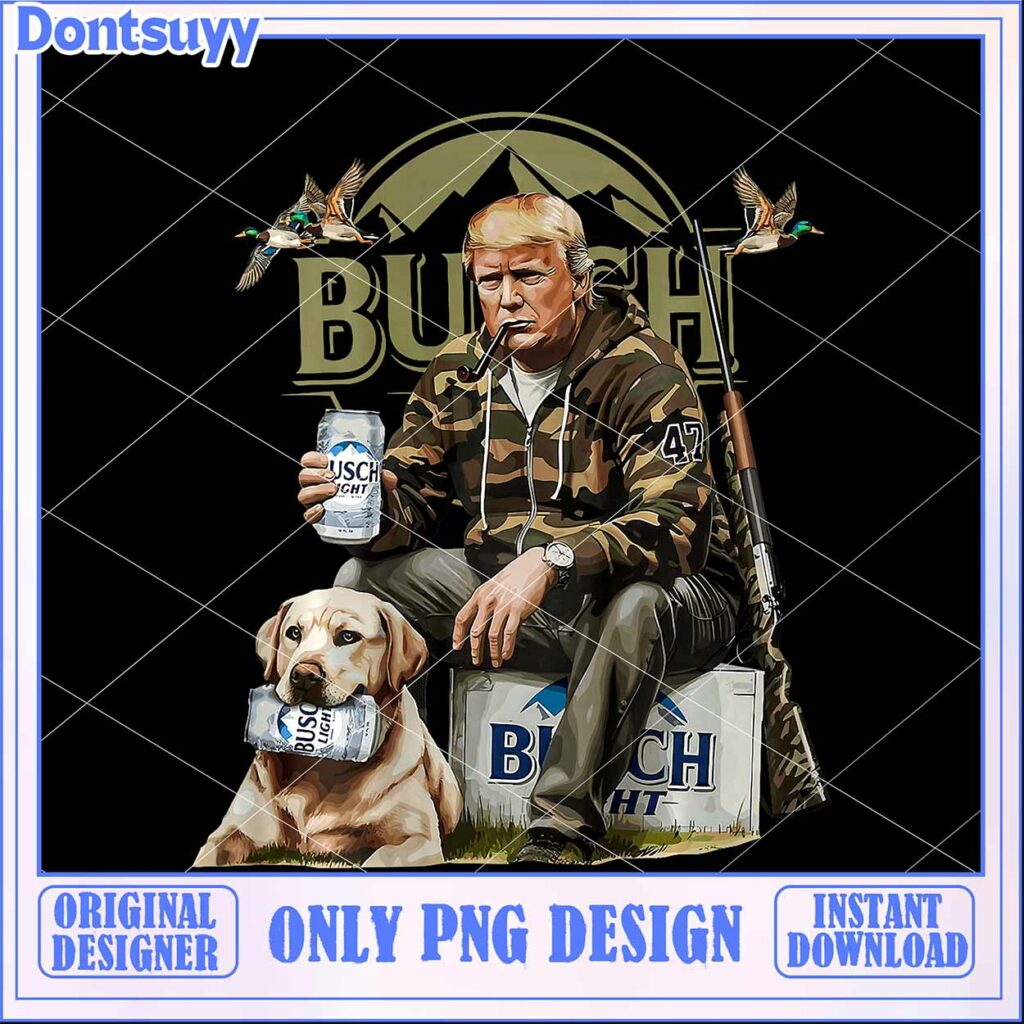 Trump Hunting Busch Light PNG - High-quality SVG and PNG files for ...