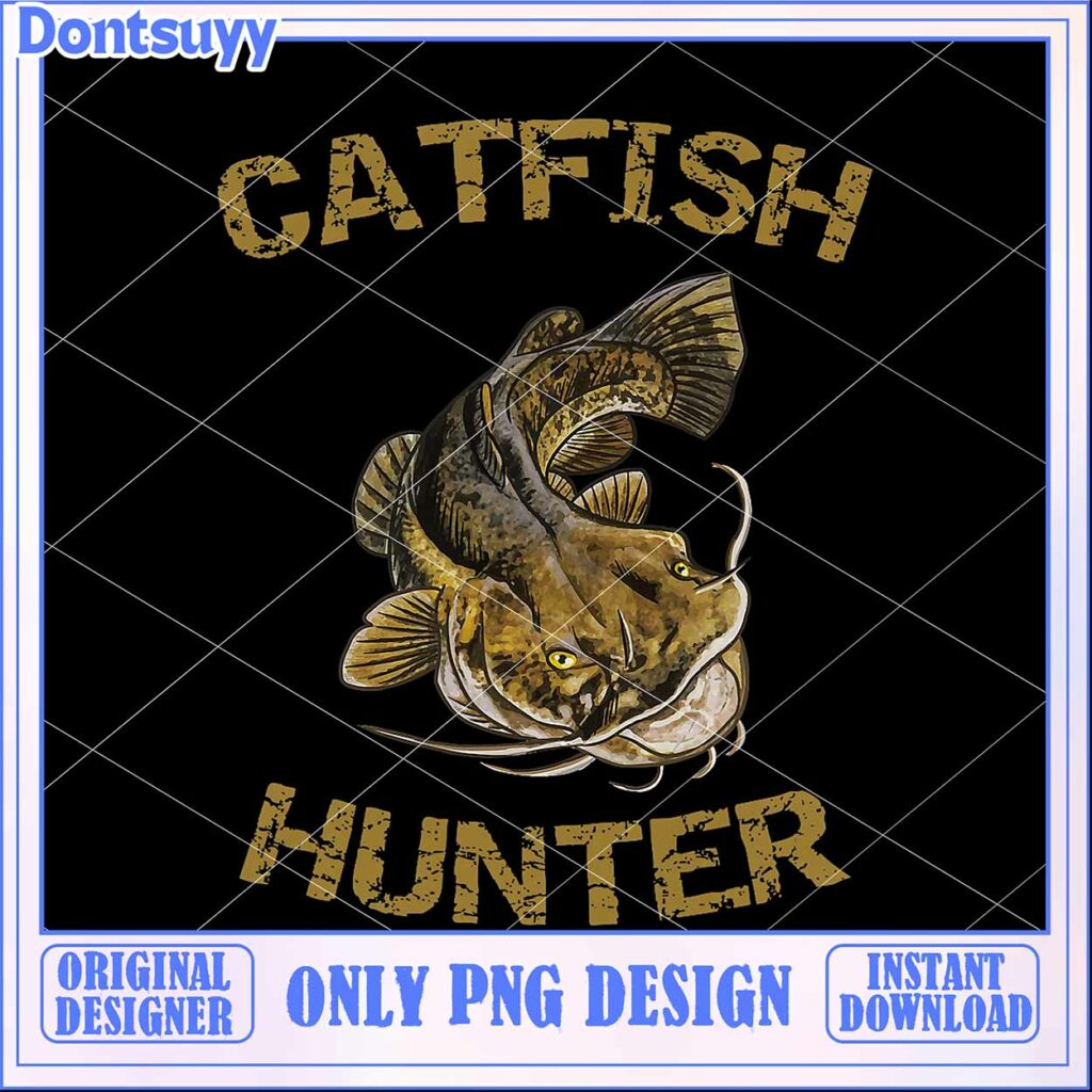 Catfish Hunter PNG Design - High-quality SVG and PNG files for creative ...